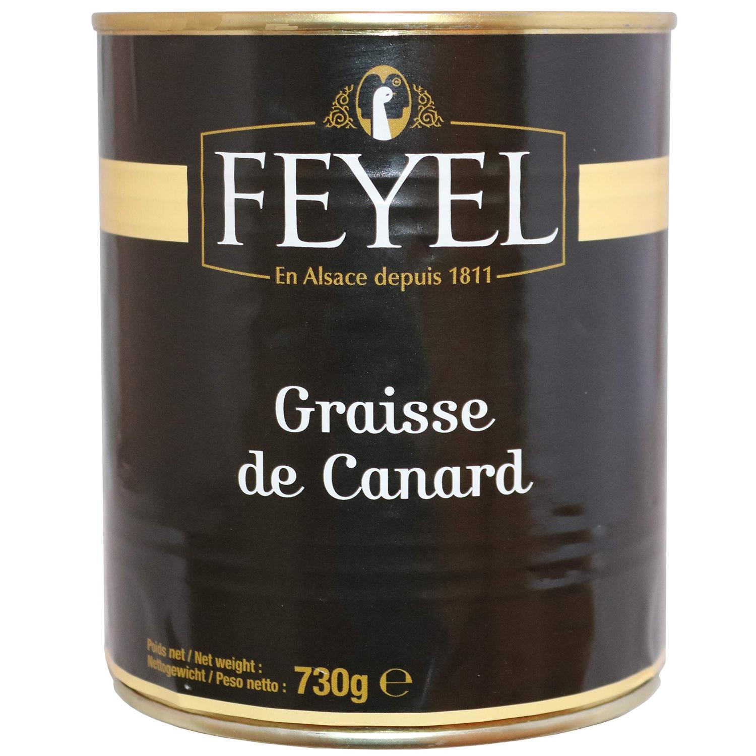 Buy Feyel Duck Fat 730g Can - Premium Quality for Gourmet Cooking ...