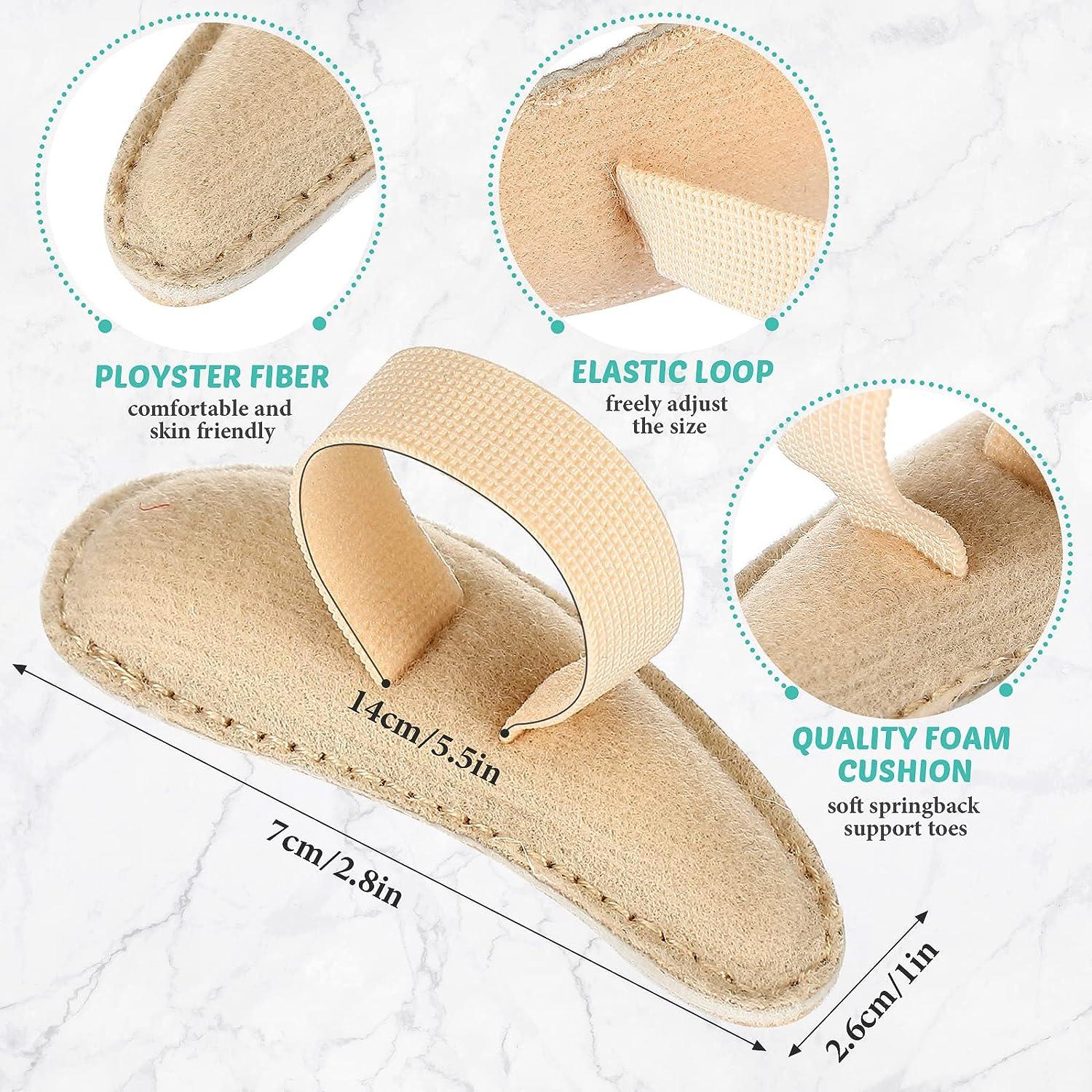 8 Pcs Hammer Toe Crest Cushion Buttress Toe Pads - Soft Toe ...