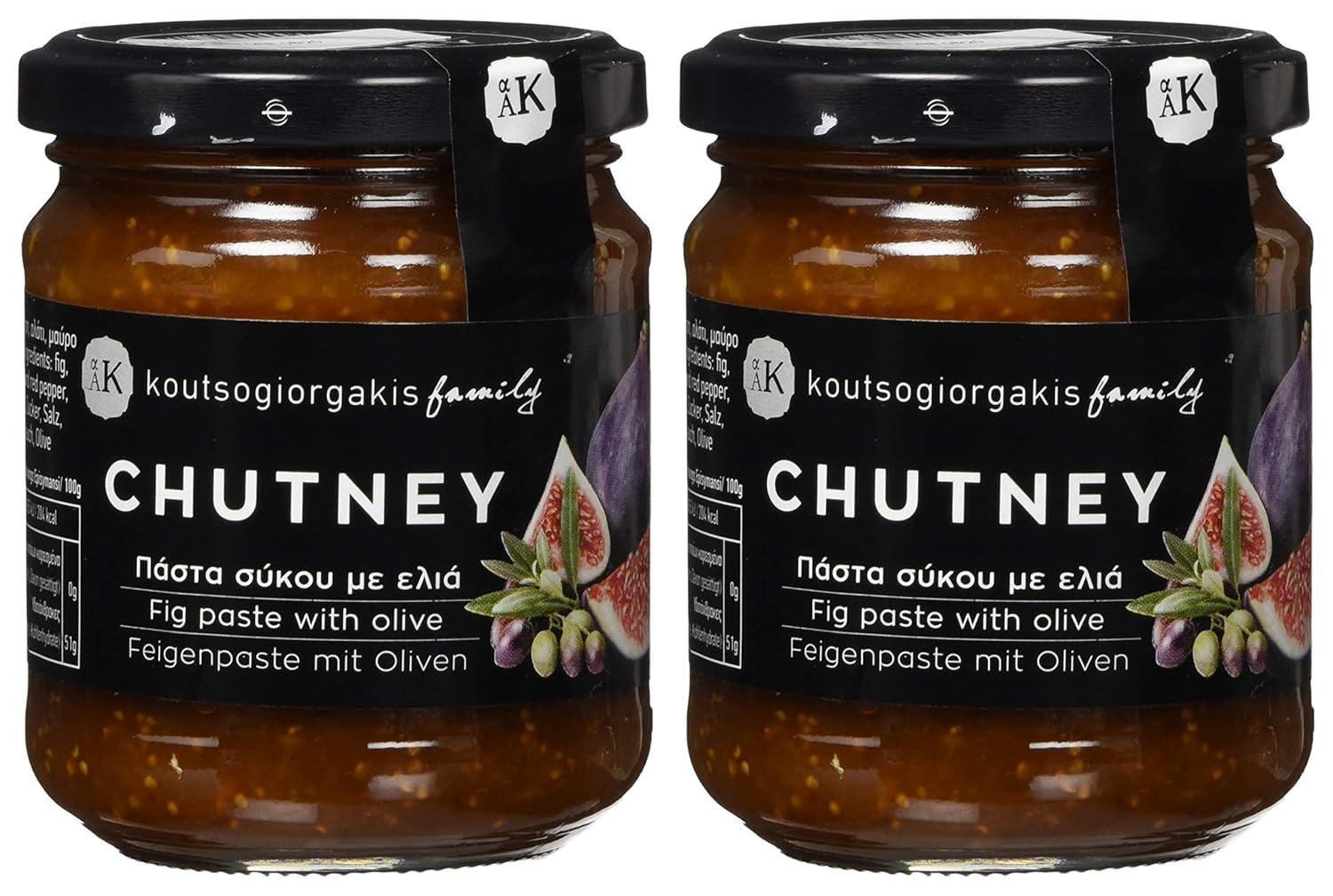 Koutsogiorgakis Family Fig Paste with Olives 230g Pack of 2 | Gourmet ...