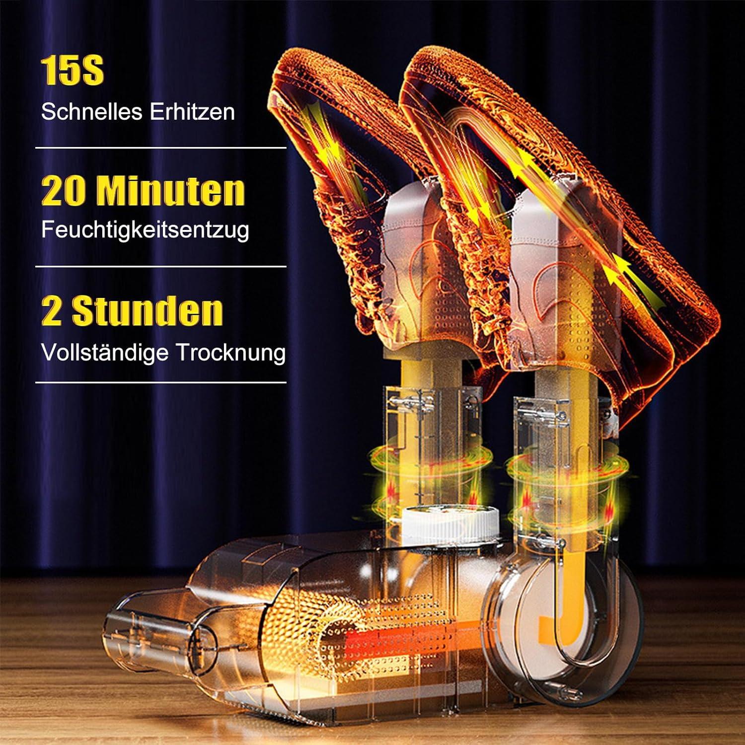 Electric Shoe Dryer with Digital Display | Multi-Function Children's ...