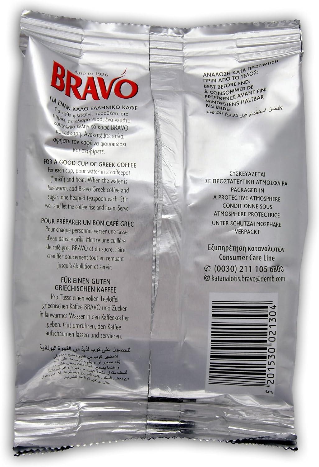 Bravo Greek Coffee Ground 100g | Buy Now with Express International ...