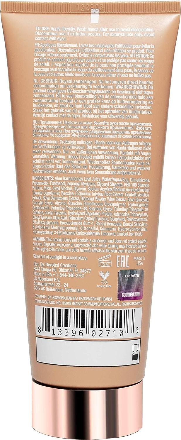 CosmoSun Glittering Sun Lotion with Instant Bronze - 6.76 oz | Buy Now ...