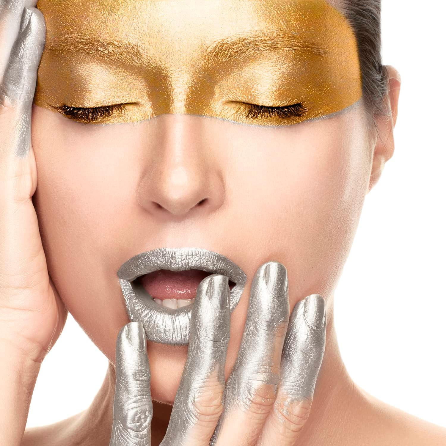 Gold Metallic Eye Shadow Pen - Blendable Soft Metallic Eye Colour - 2g ...