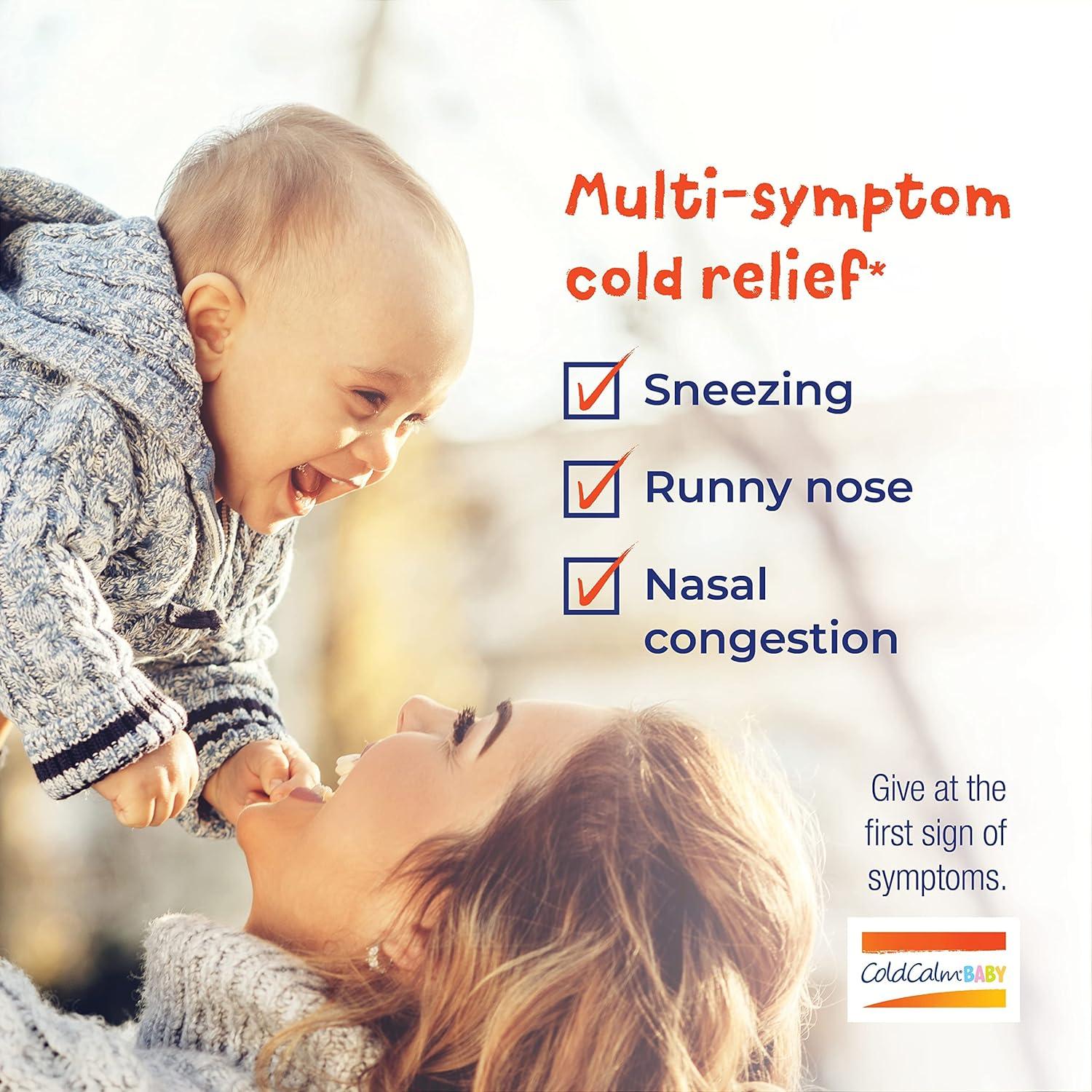 Boiron ColdCalm Baby 30 Dose Box - Relief from Cold Symptoms - Sterile ...