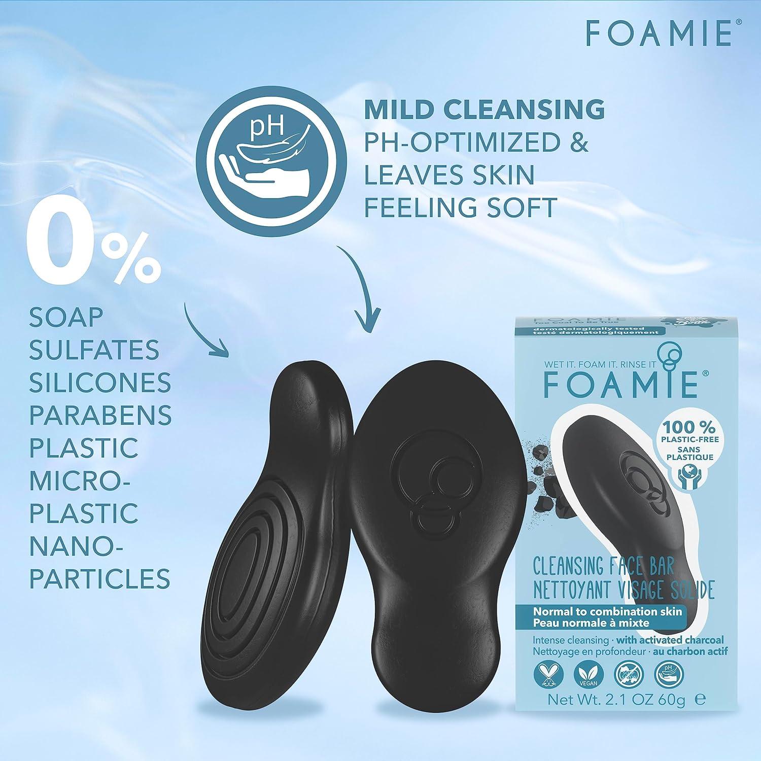 Buy Foamie Cleansing Face Bar - Too Coal To Be True | Activated ...