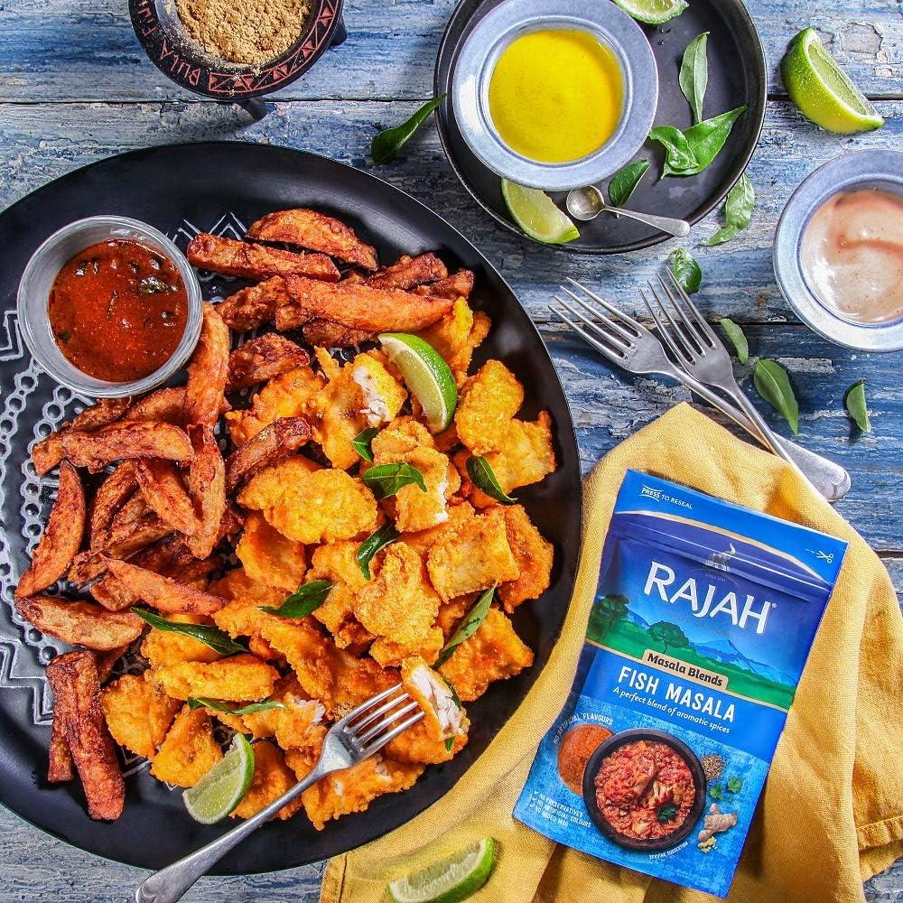 Rajah Fish Masala | Authentic Fish Curry Powder Seasoning (80g) | Buy ...