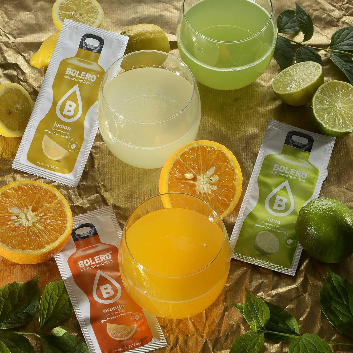 Bolero Ice Tea Peach - Sugar-Free Beverage Powder (24x8g) | Refreshing ...