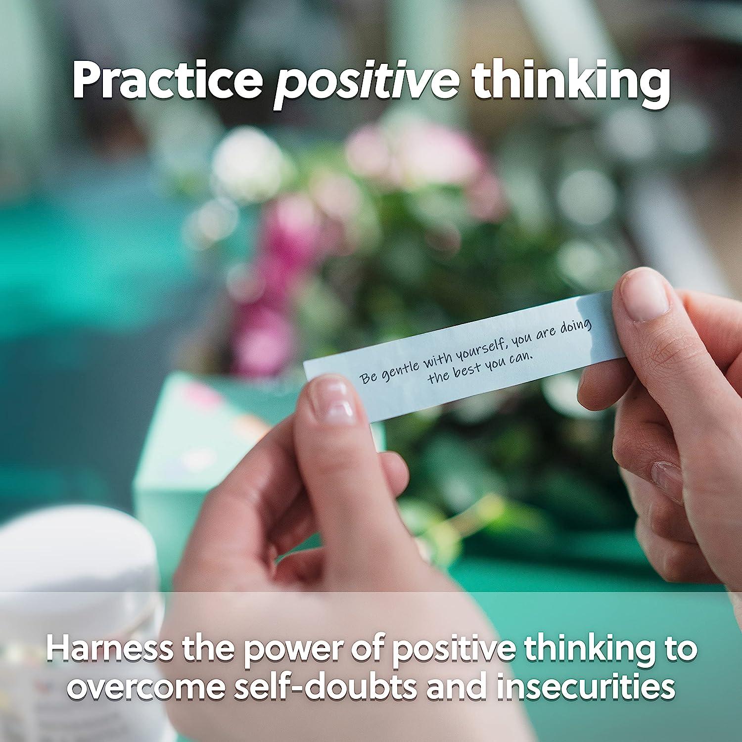 Message Pill Co. Self Care Kit - 50 Positive Affirmations for Stress ...