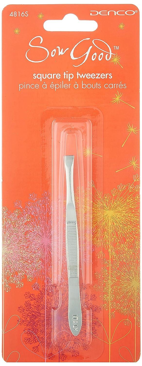 Precision Square Tip Tweezers Effortlessly Remove Ingrown Hairs and ...