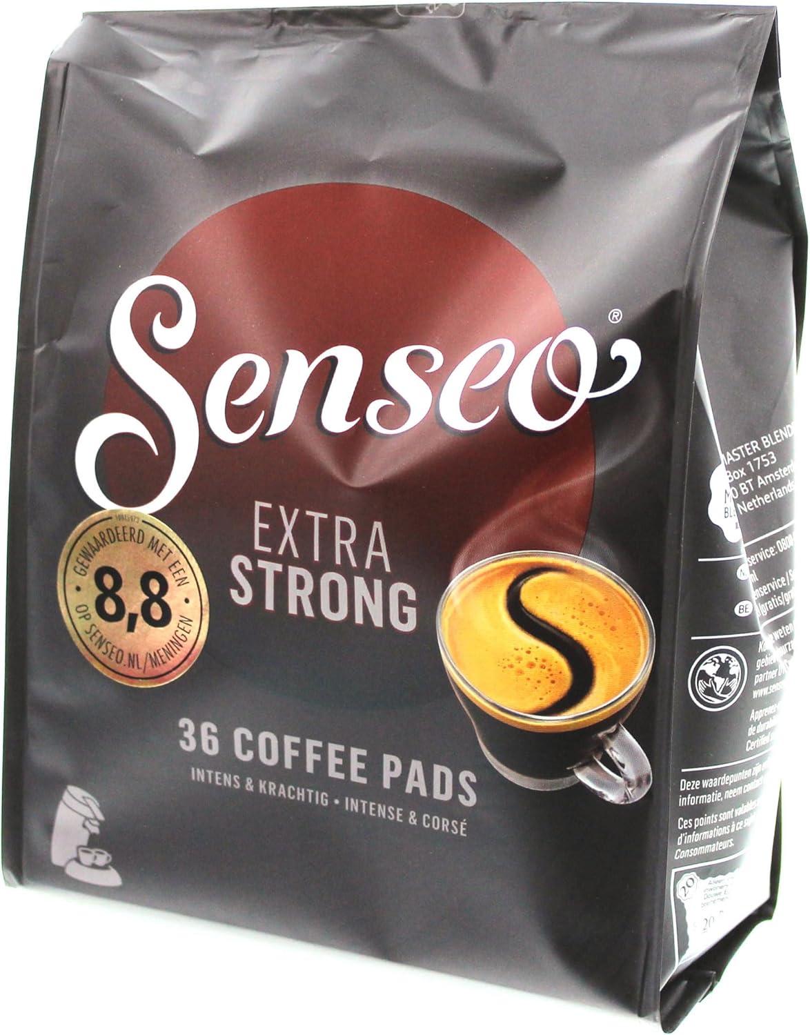 Strong dosettes senseo extra extra fort coloris intense et vollmundiger ...