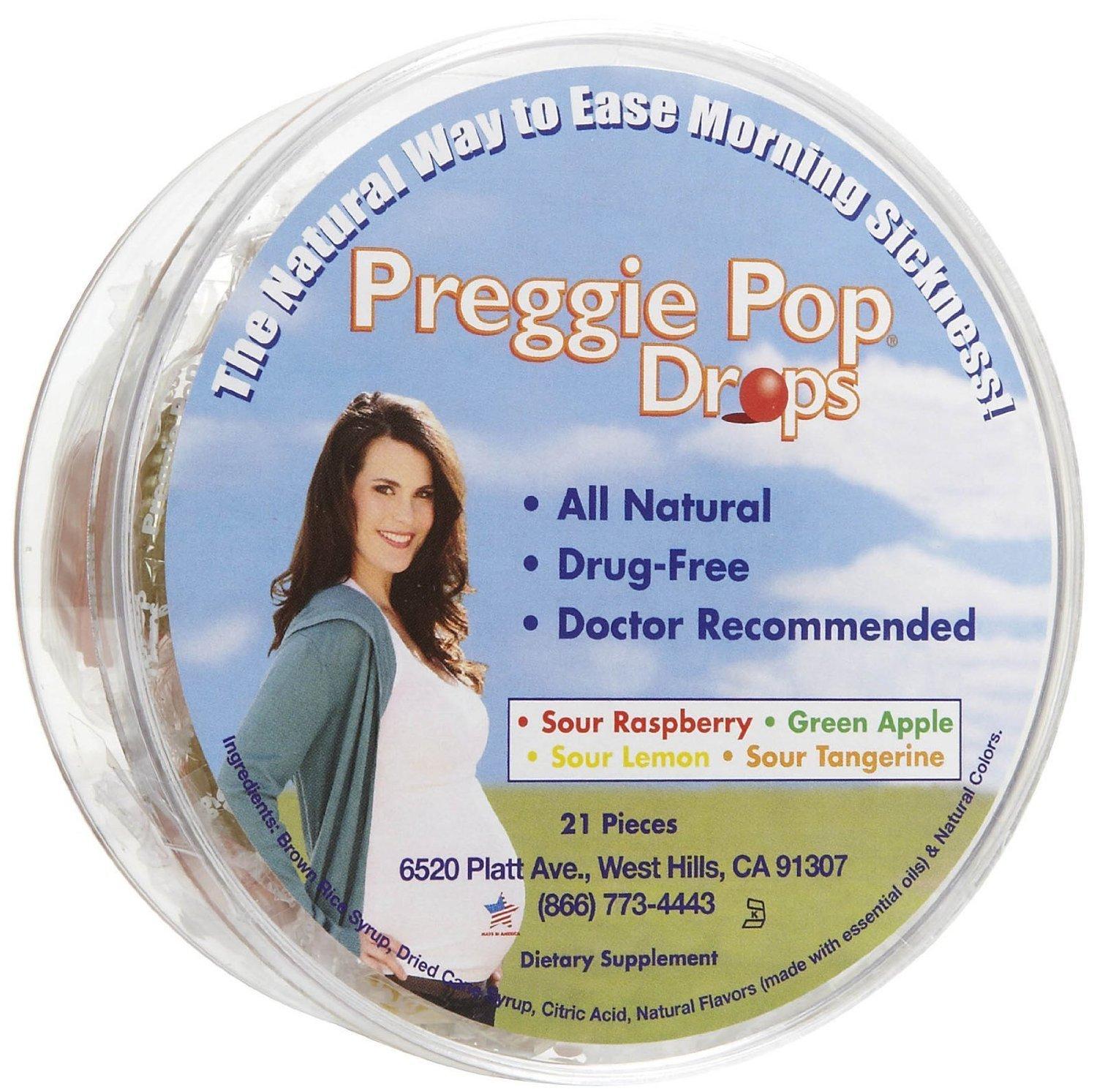 Preggie Pop Drops - 21 Ct Morning Sickness Relief