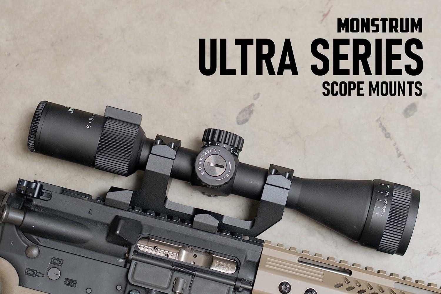 Monstrum Ultra Series 30mm Precision Offset Picatinny Scope Mount | 0 ...