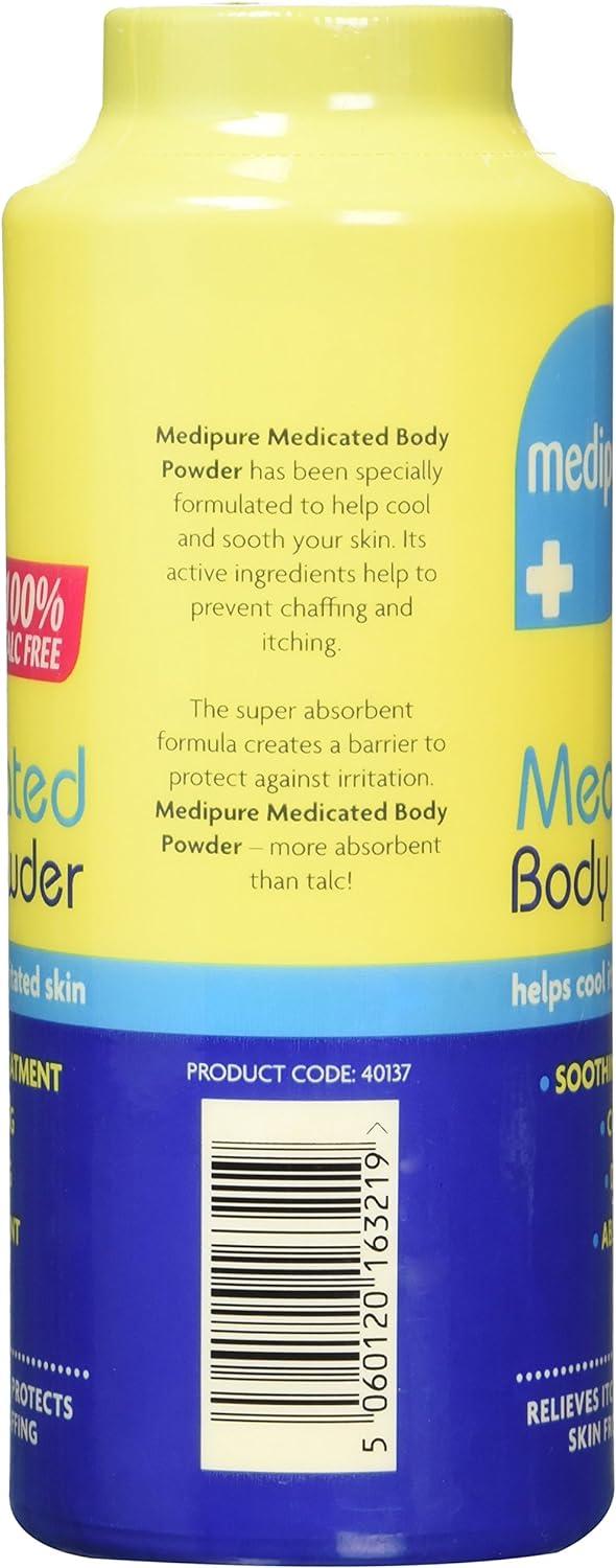 Medipure Medicated Body Powder | 100% Talc Free | 200g - International ...