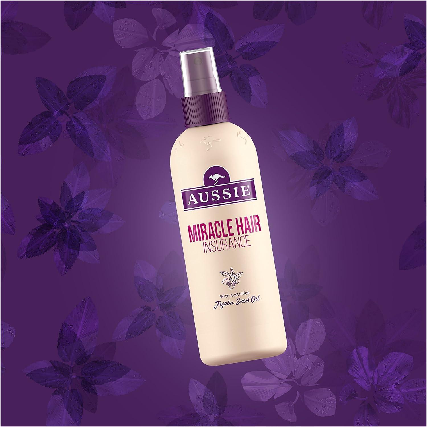Aussie Miracle Hair Insurance Detangler Spray 250ml - Smooth & Tangle ...