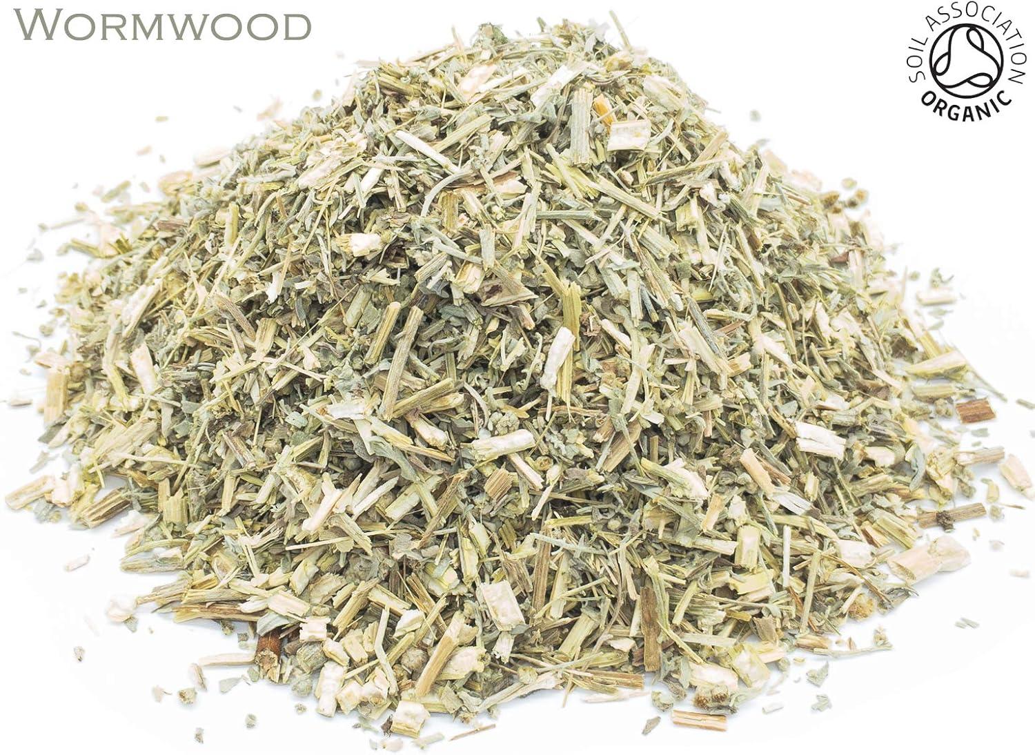 Organic Wormwood Pure Herbal Infusion (25 Unbleached Tea Bags - 50g ...
