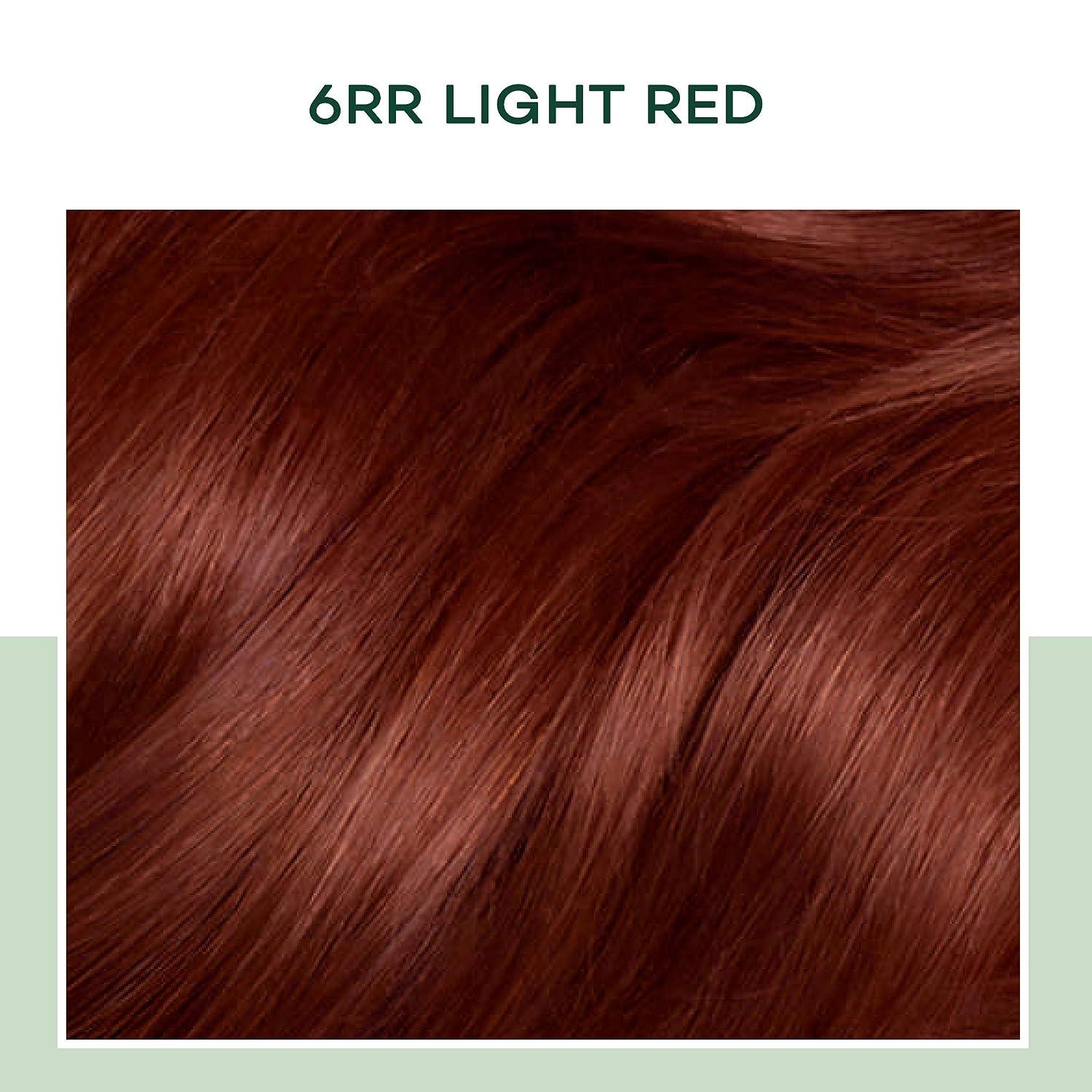 Clairol Natural Instincts Demi-Permanent Hair Dye 6RR Light Red Color 5 ...