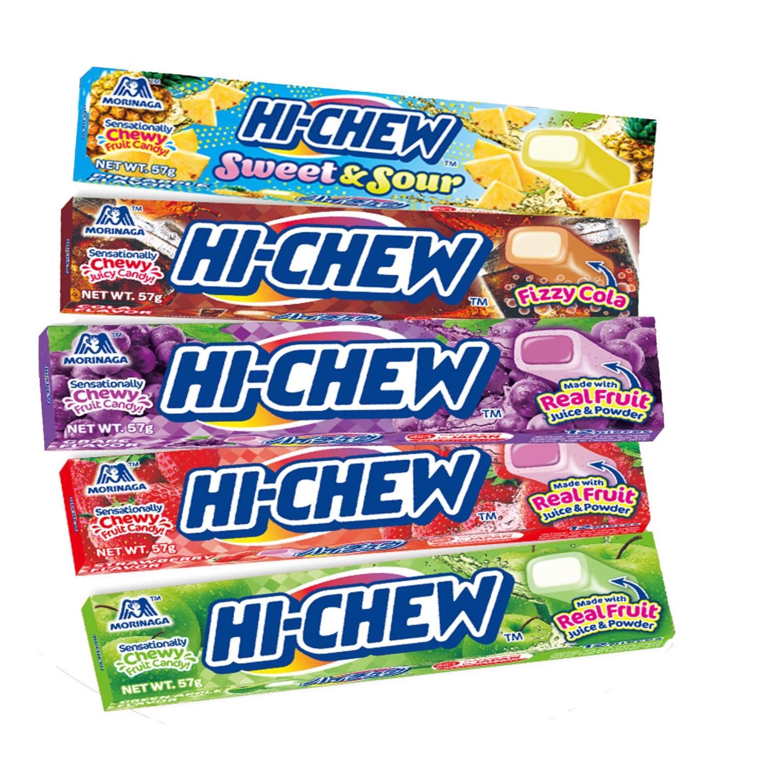 Hi Chew Japanese Candy Variety Pack (5 Assorted Flavours) | Sweet ...