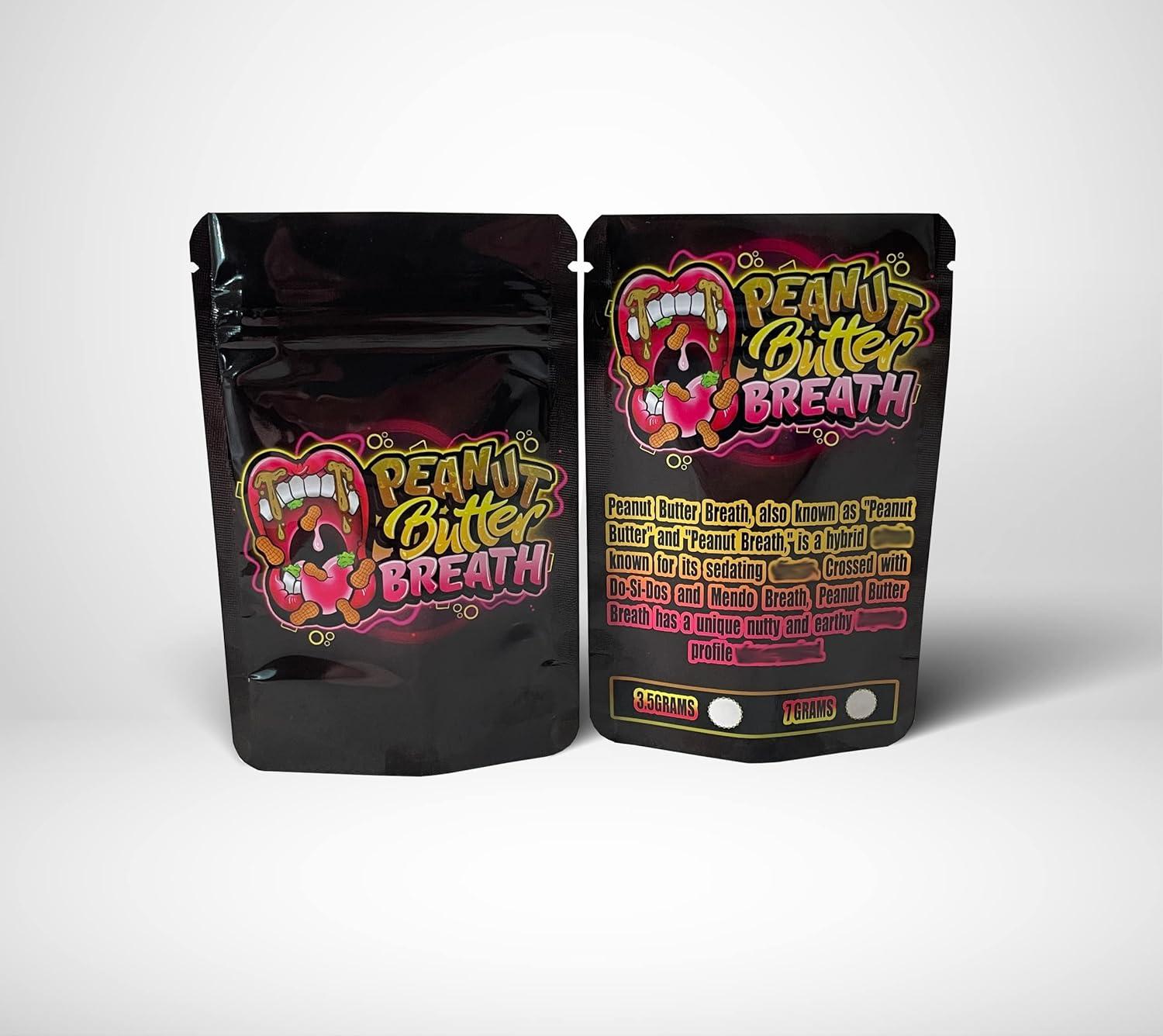 Peanut Butter Breath Mylar Bags 3.5g x25 | Buy Now with Express ...