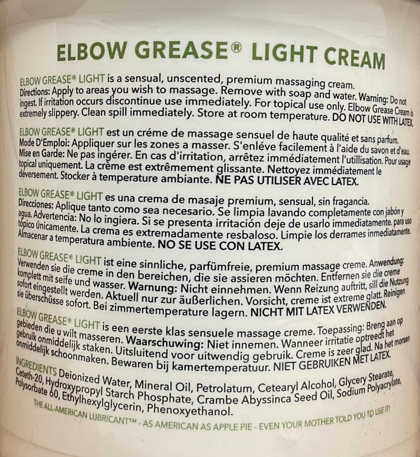 Elbow Grease Light Cream 15oz - Effective All-Purpose Cleaner | Shop ...