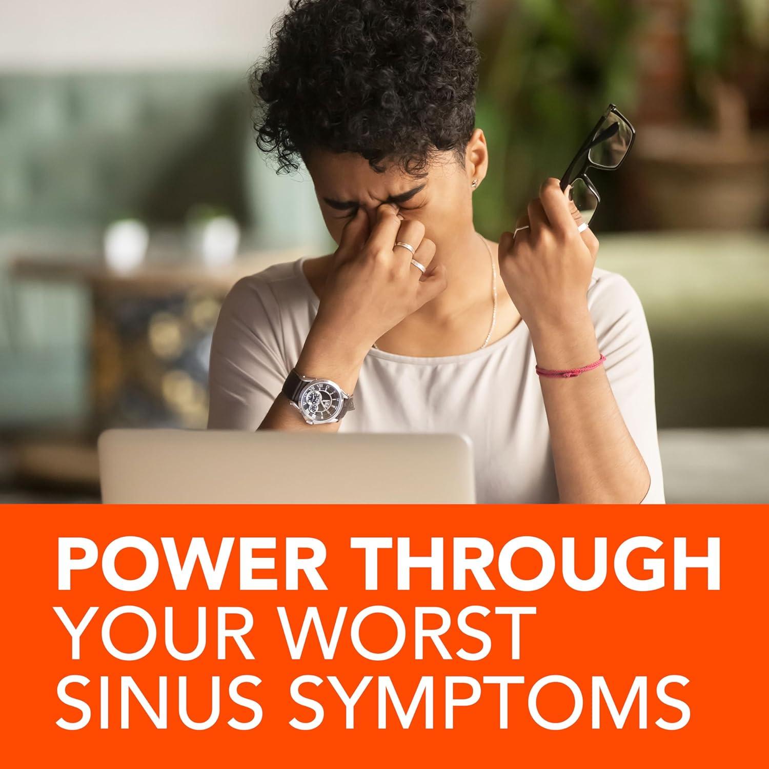 Vicks DayQuil Sinus Relief Liquicap Medicine Liquid Capsules Non-Drowsy ...