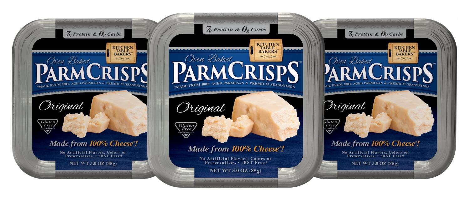 Parm Crisps Original - 3x3oz Crunchy Cheese Snacks | Keto-Friendly ...