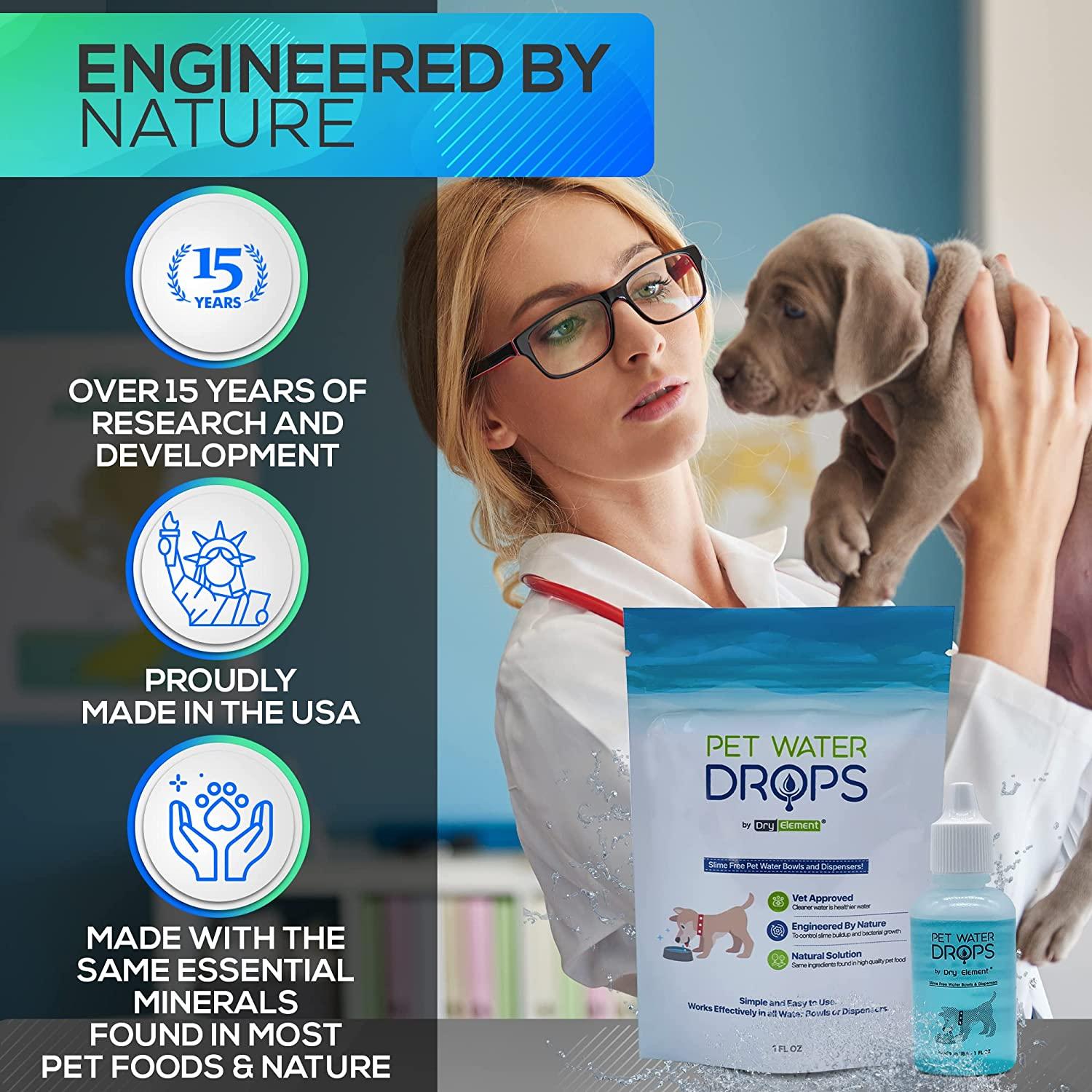 Pet Water Drops - Dental Care Additive for Fresh Breath & Healthy Teeth ...