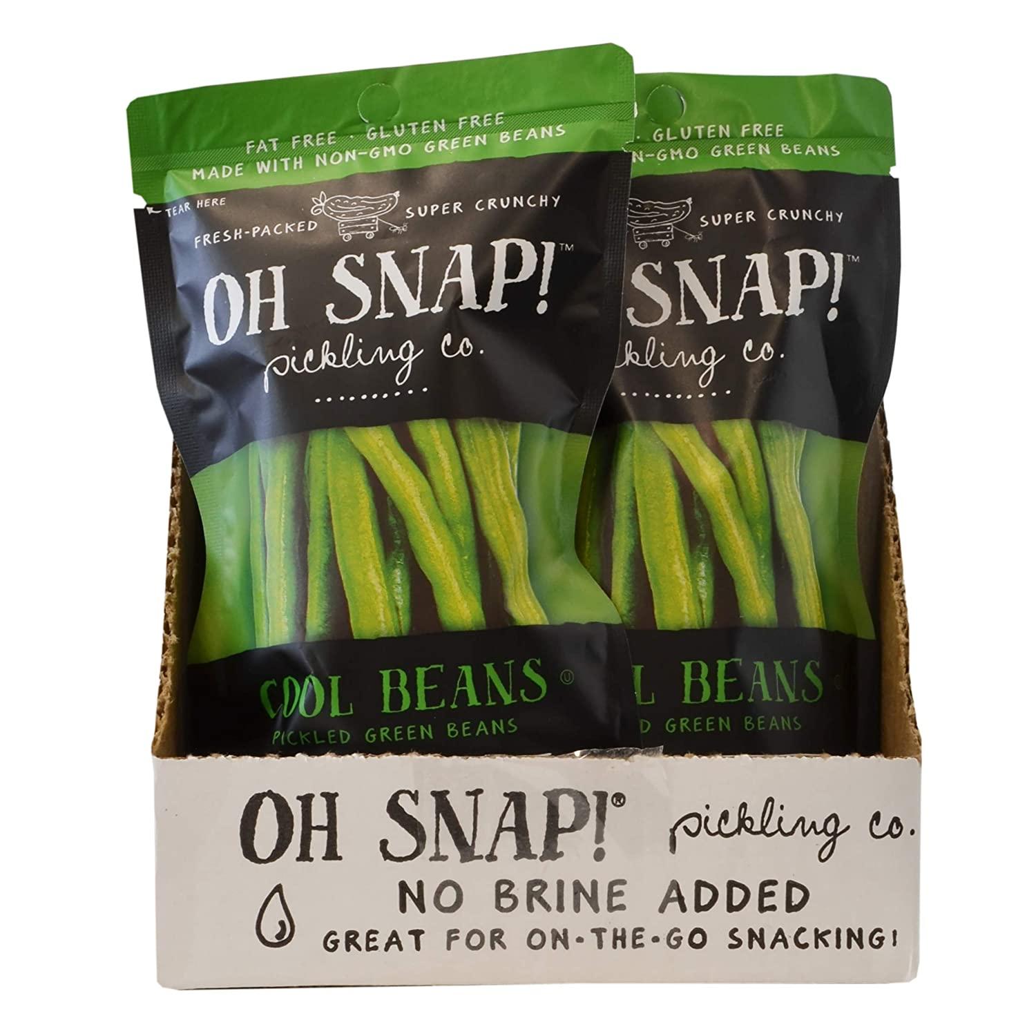 Oh Snap Cool Beans Pickled Green Beans 1.75oz - 12 Pack | Buy Now with ...