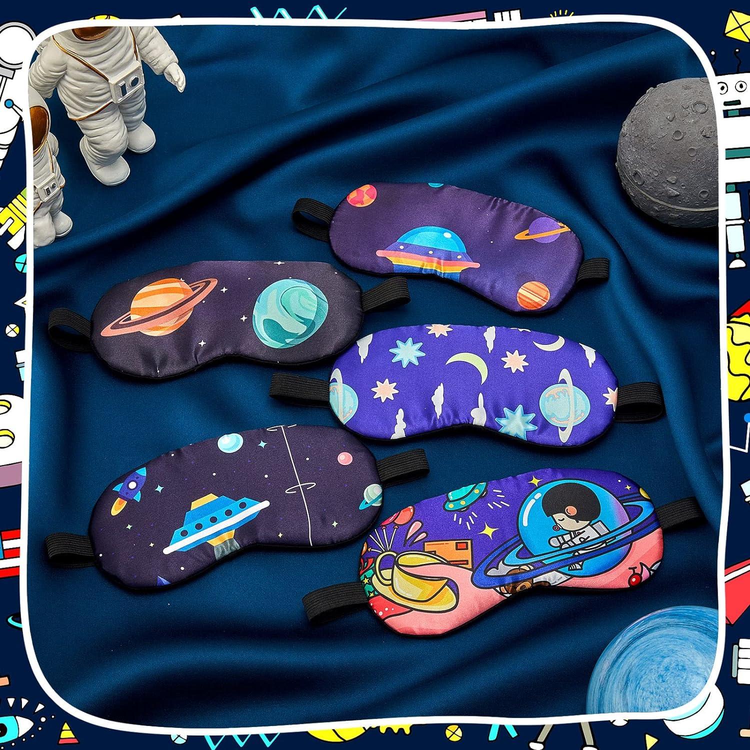 5 Pcs Boys Sleep Masks - Space Planet Design | Kids Eye Masks for ...