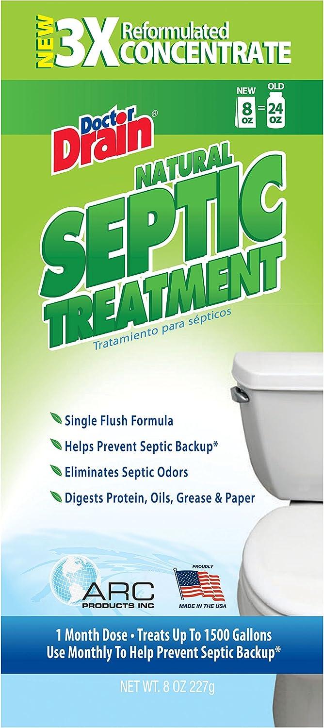 Doctor Drain Natural Septic Treatment - 6 Pack | Buy Now with Express ...