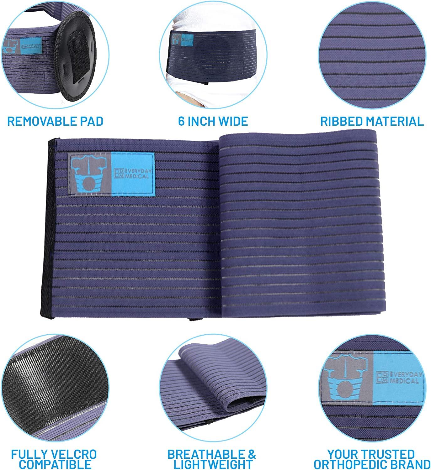 Everyday Medical Umbilical Hernia Belt - Abdominal Support for Men and ...