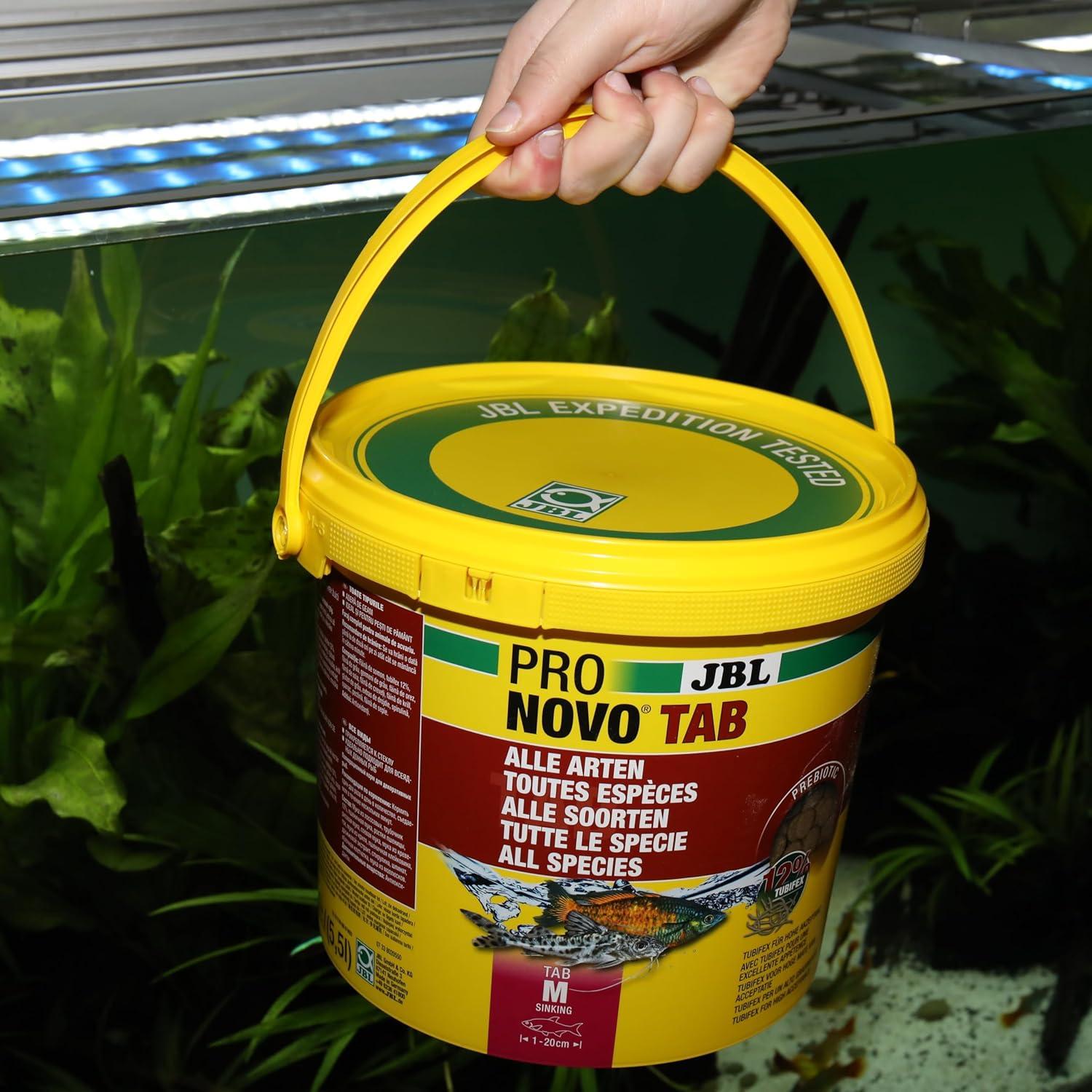 JBL PRONOVO TAB - Premium Fish Food Tablets for All Aquarium Fish 1-20 ...
