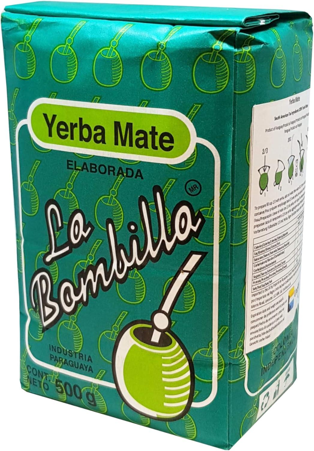Organic Yerba Mate La Bombilla 500g - Premium Quality Mate Tea | Buy ...
