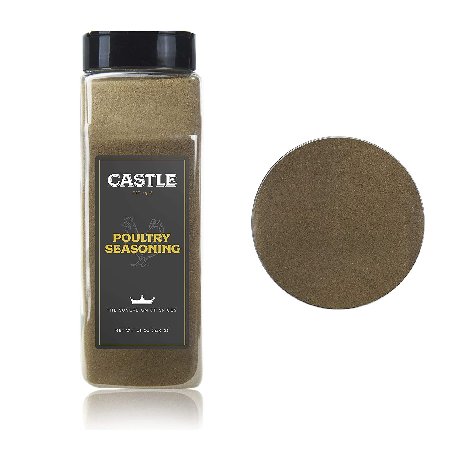 Castle Foods Poultry Seasoning 12 oz | Premium Restaurant Quality | Buy ...