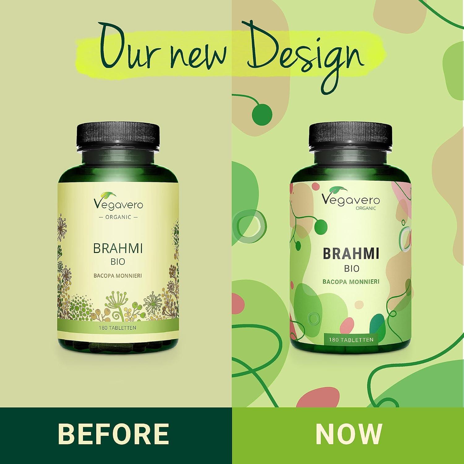 Organic Bacopa Monnieri 750mg | Natural Bacosides | Lab-Tested | 180 ...