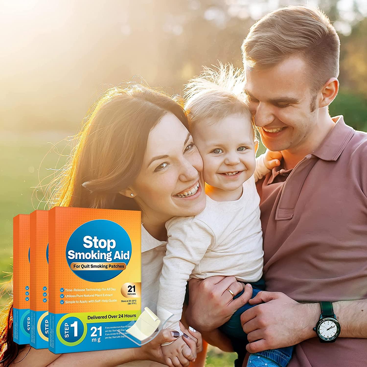 Neenoxtub Stop Smoking Patches - Step 1: Easy & Effective 21mg Anti ...