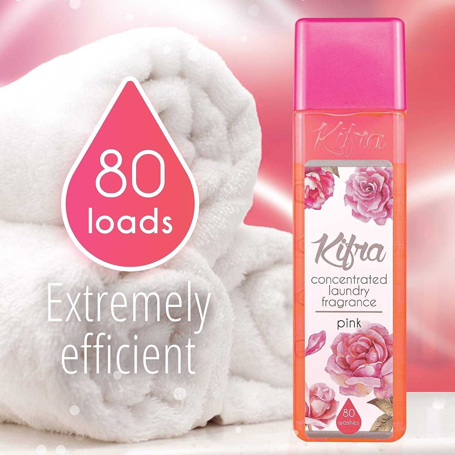 KIFRA PINK Concentrated Laundry Fragrance 200ml - Long Lasting Scent ...
