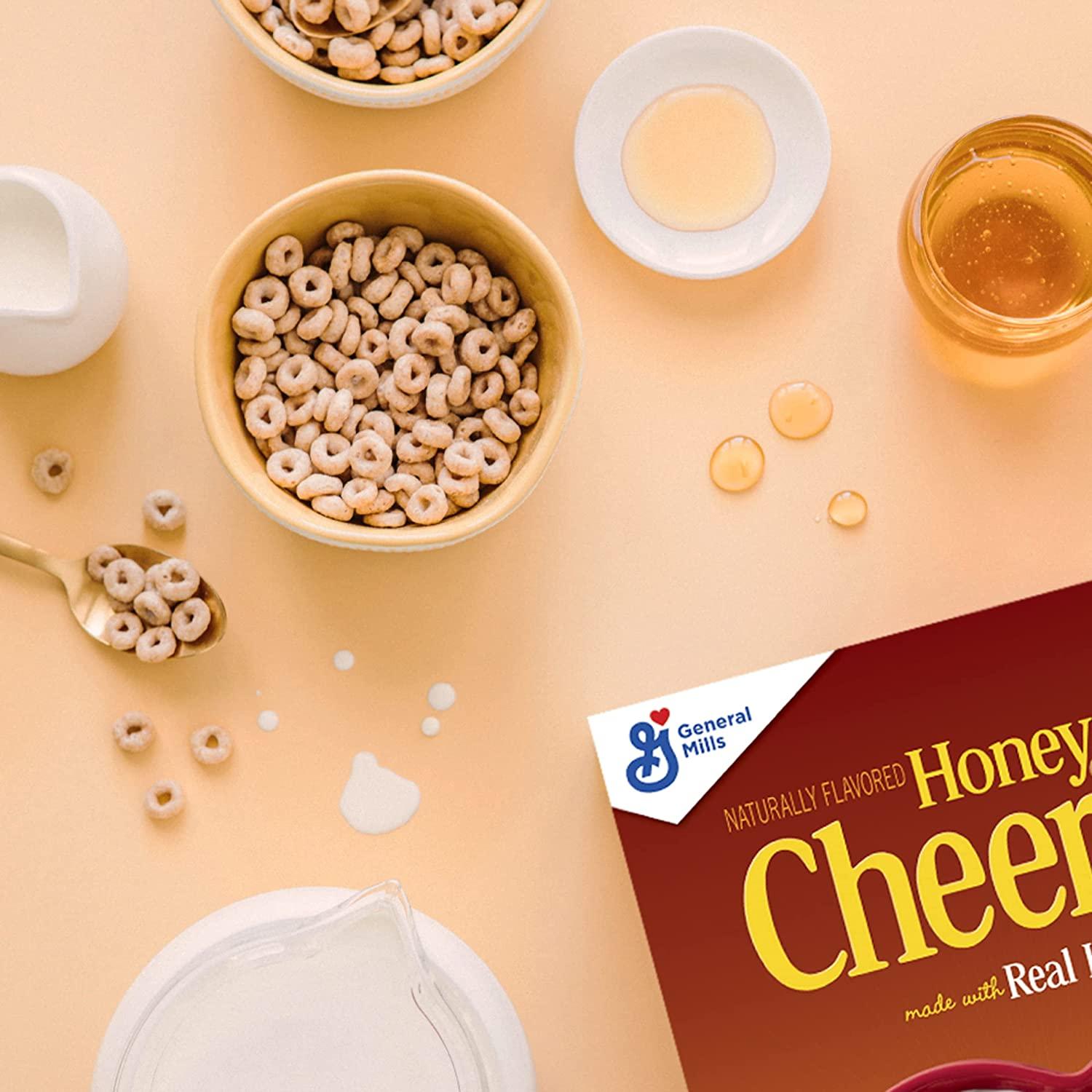 Buy Honey Nut Cheerios Heart Healthy Gluten Free Cereal Cups - 1.8 oz ...
