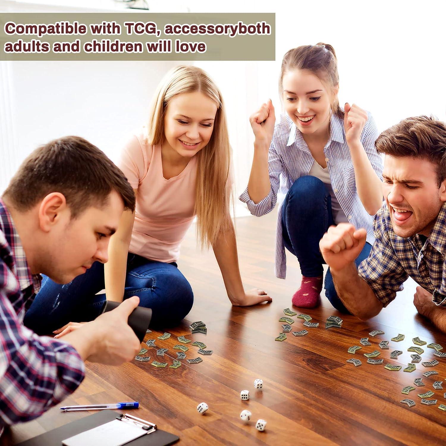 60 Pieces Magic Gathering Counters Tokens Antique Gold Metal Tokens ...