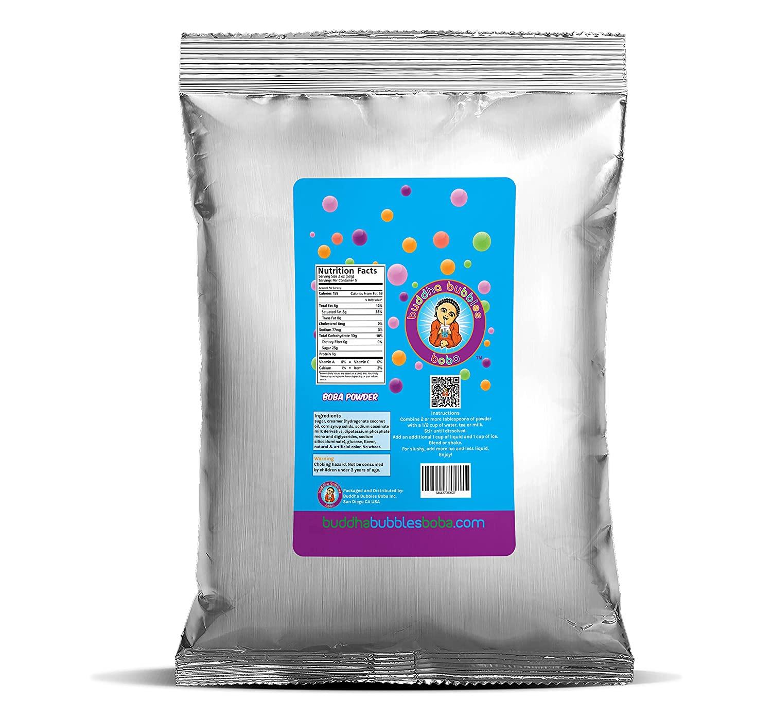 Lychee Boba/Bubble Tea Drink Mix Powder - 1 Kilo (2.2 Pounds) by Buddha ...