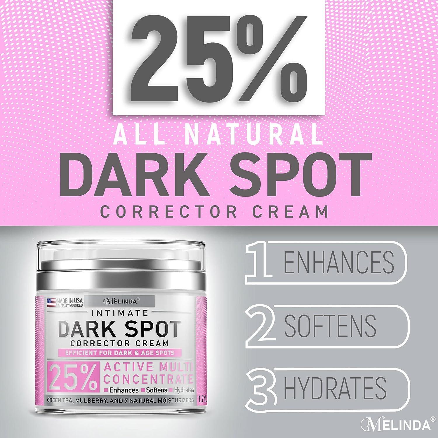 Melinda Dark Spot Corrector Cream for Sensitive Areas - 1.7 Oz - USA ...