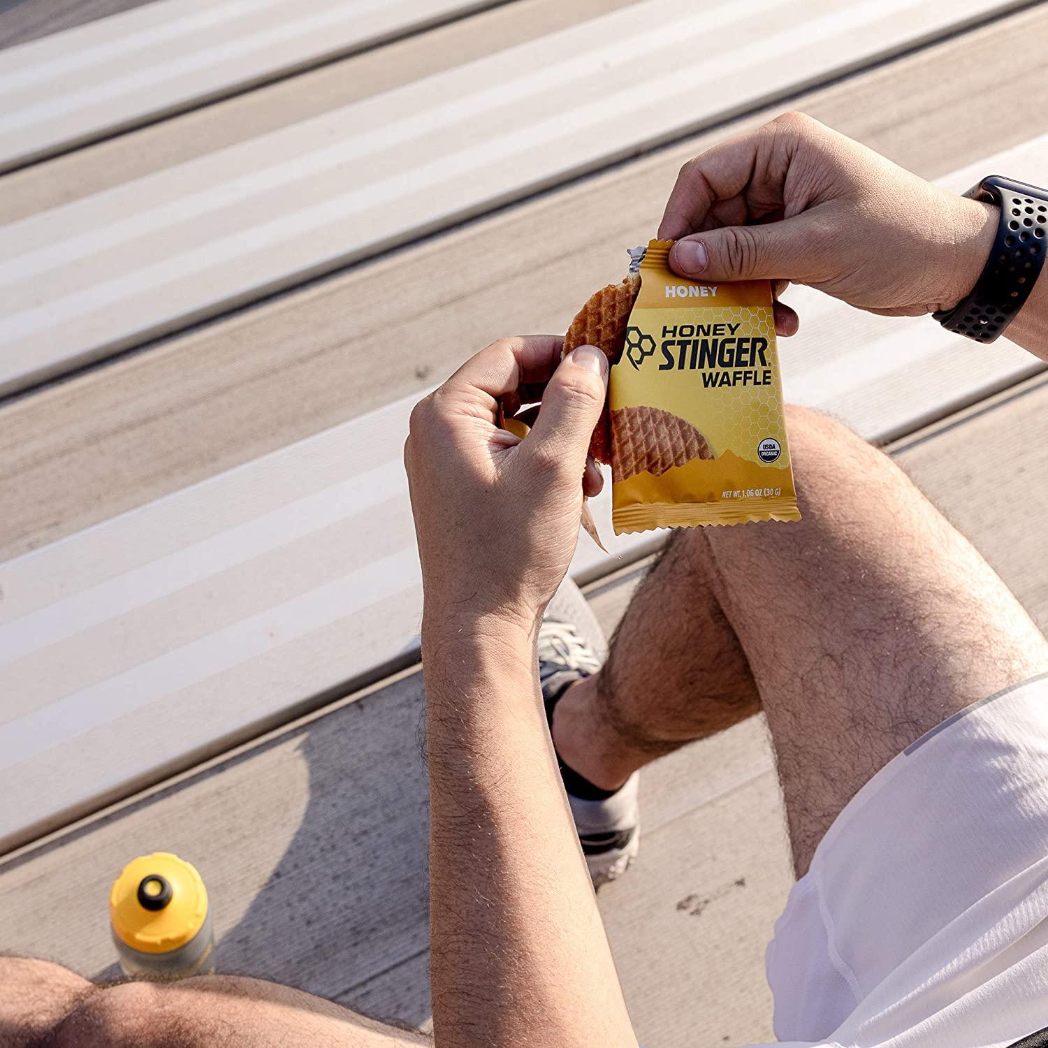 Honey Stinger Organic Honey Waffle | Energy Stroopwafel for Exercise ...
