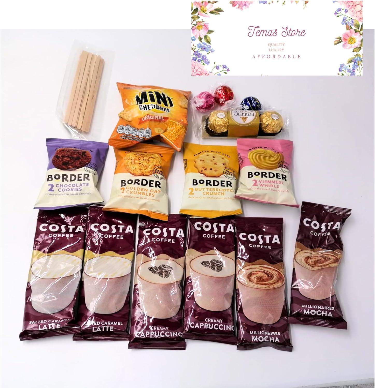 Temas Instant Coffee Gift Box For Men and Women - Coffee Lovers Gifts ...