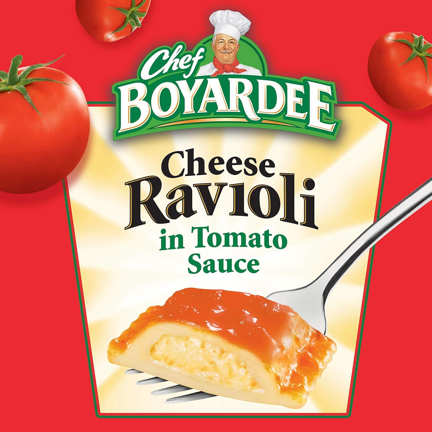 Chef Boyardee Cheese Ravioli in Tomato Sauce 15 oz - 12 Pack | Buy ...