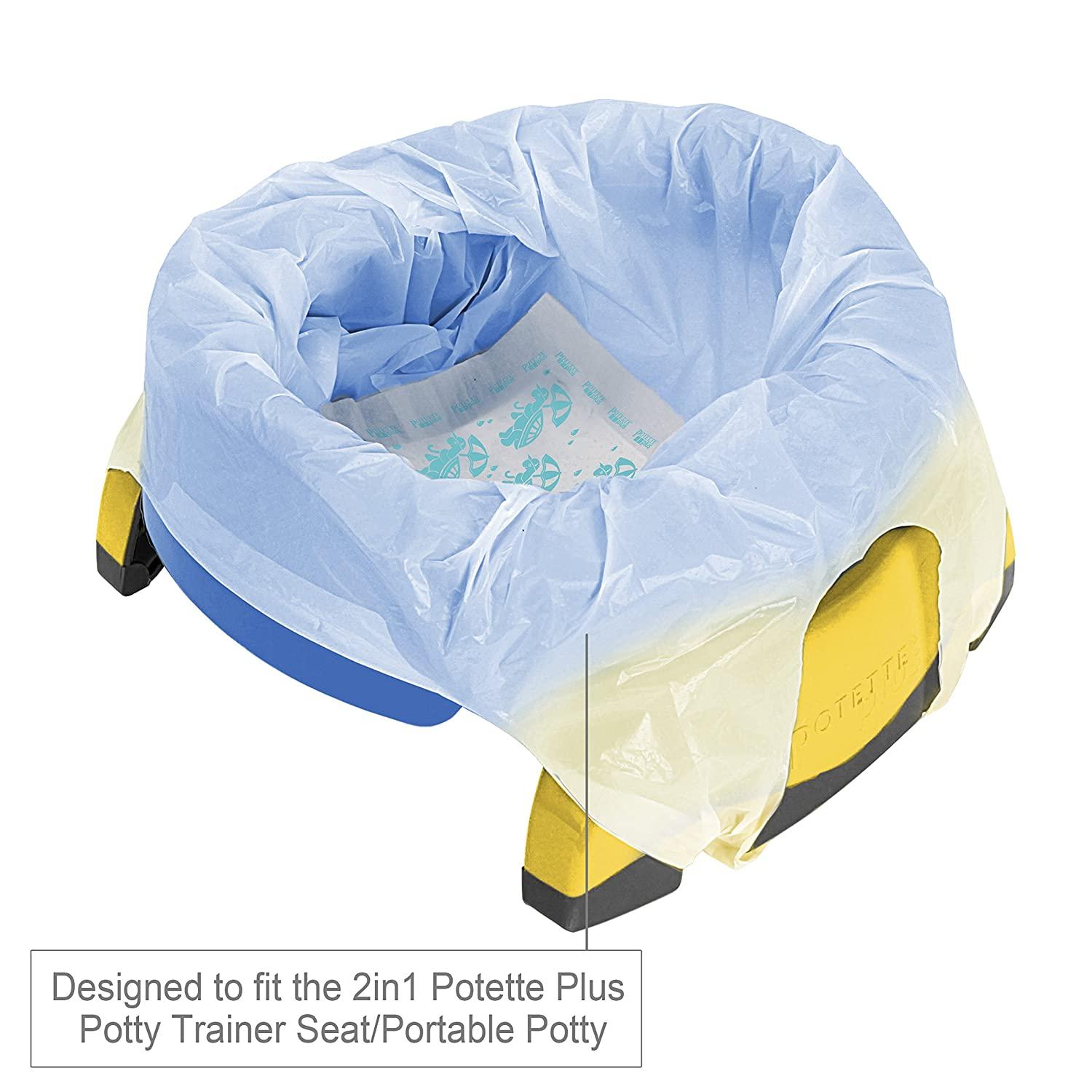 Kalencom Potette Plus Potty Seat Liners Value Box - 90 Liners ...