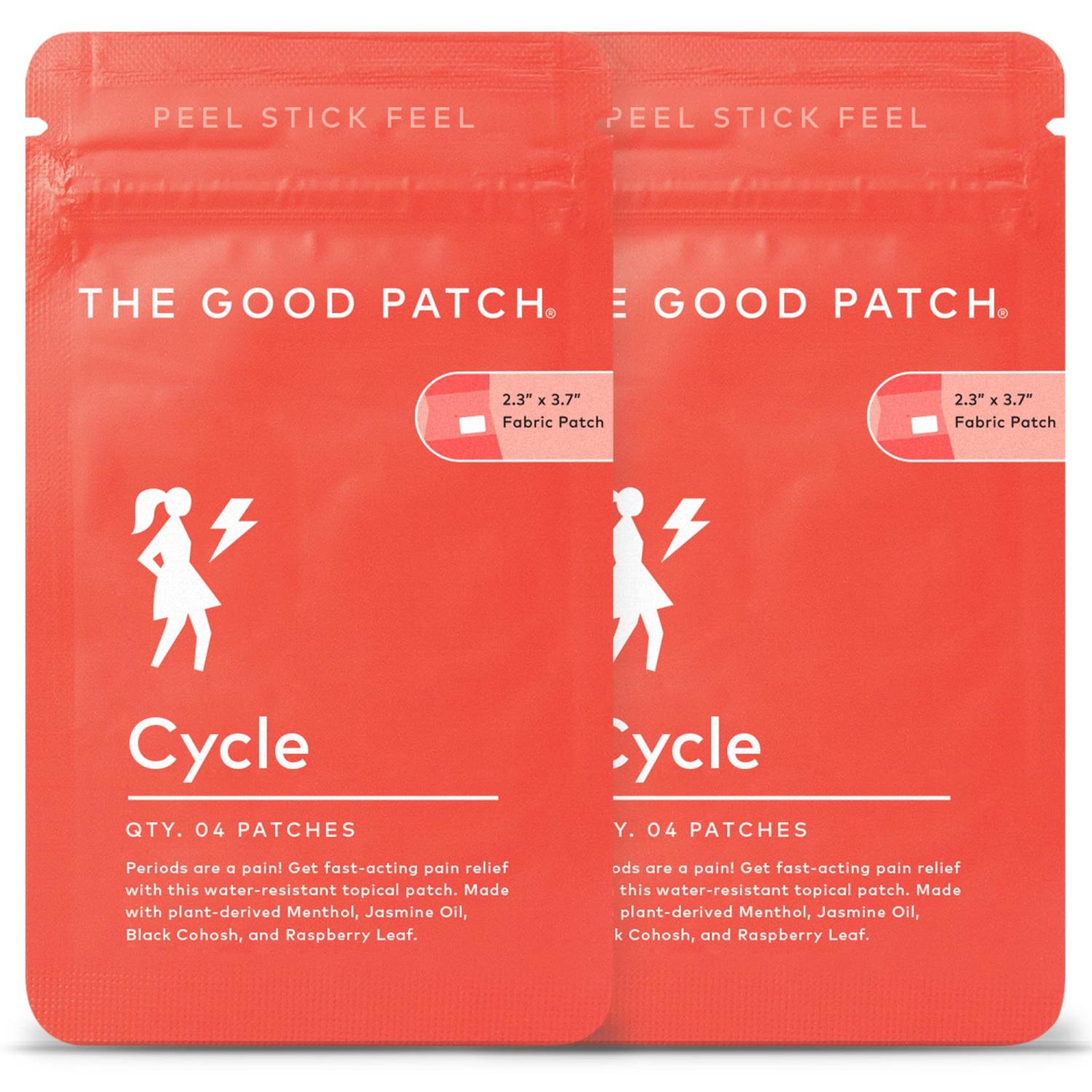 The Good Patch Cycle Patch for Menstrual Support - Plant Powered Relief ...