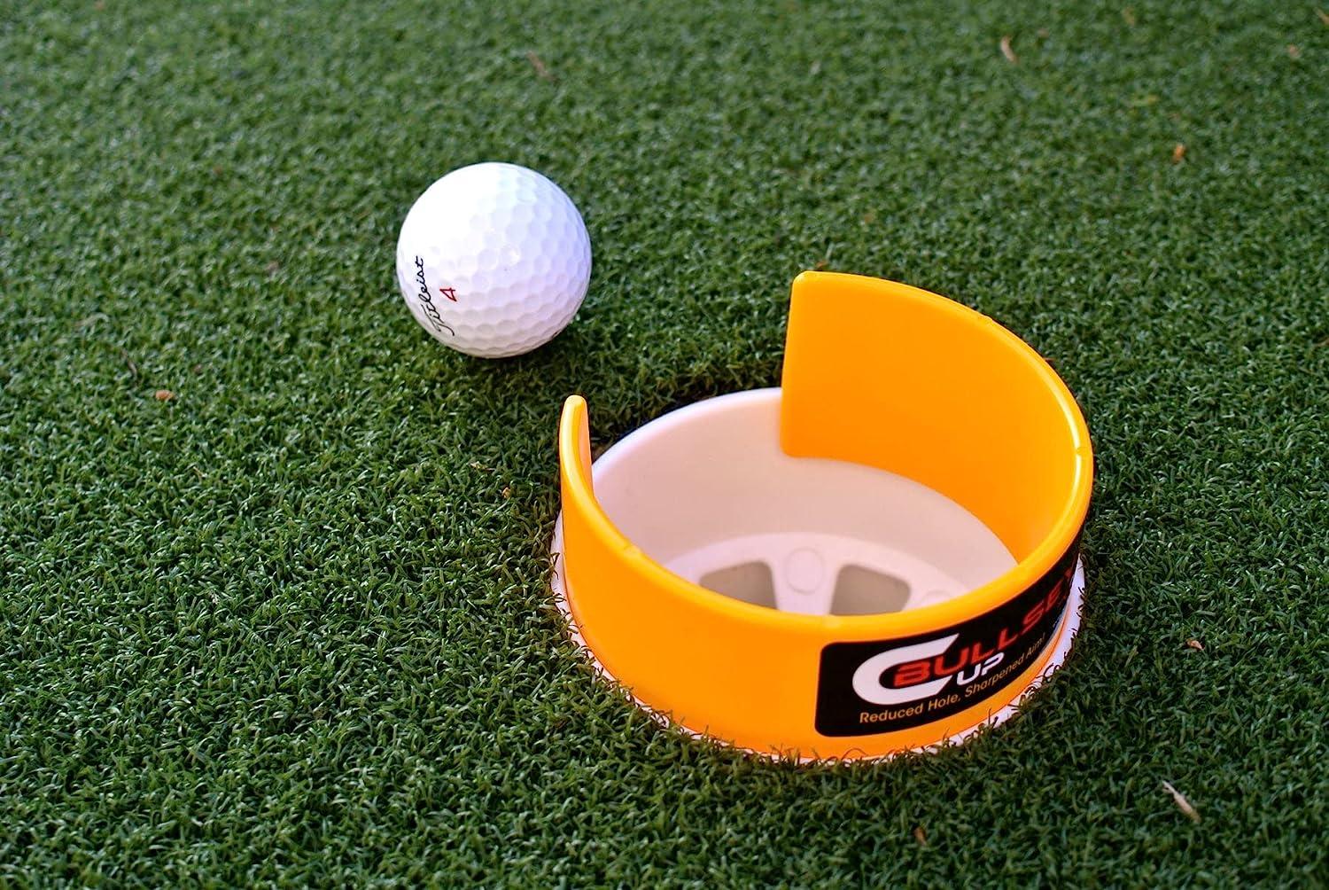 EyeLine Golf Bullseye Cup - Improve Putting Accuracy, Made in USA | 2.5 ...