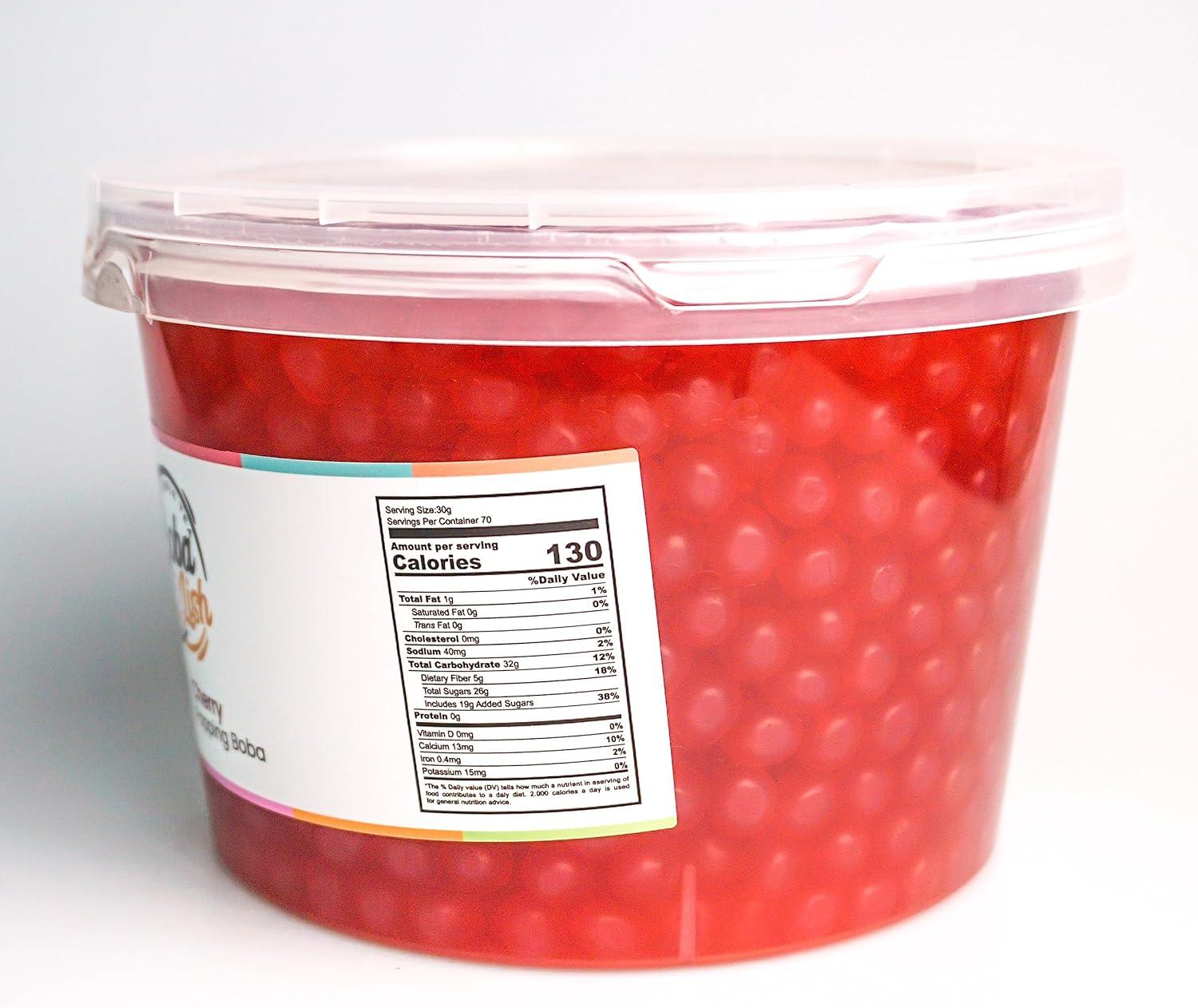 Boba Lish Popping Boba Pearls for Bubble Tea - 2.1kg | CHERRY ...