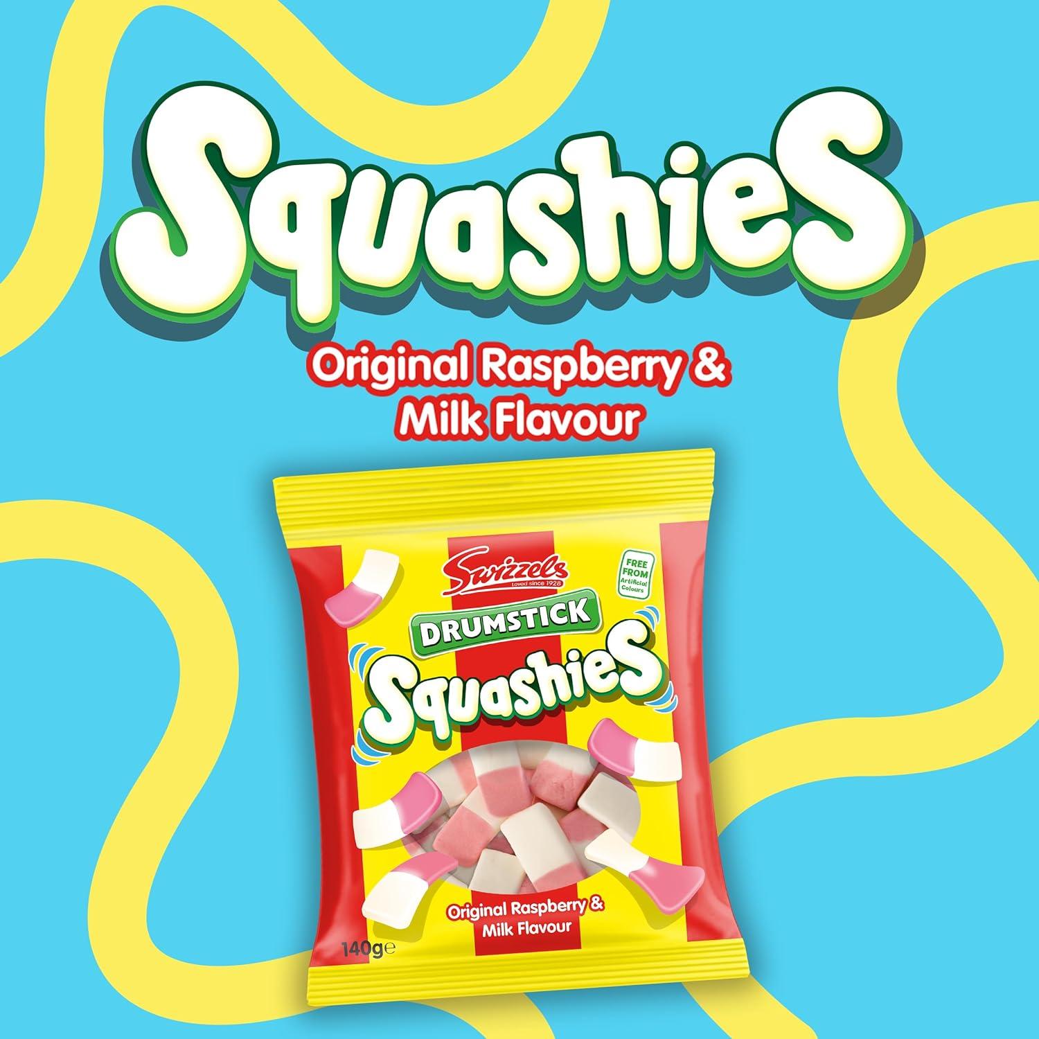 Swizzles Drumstick Squashies Original Sweets - Raspberry and Milk ...