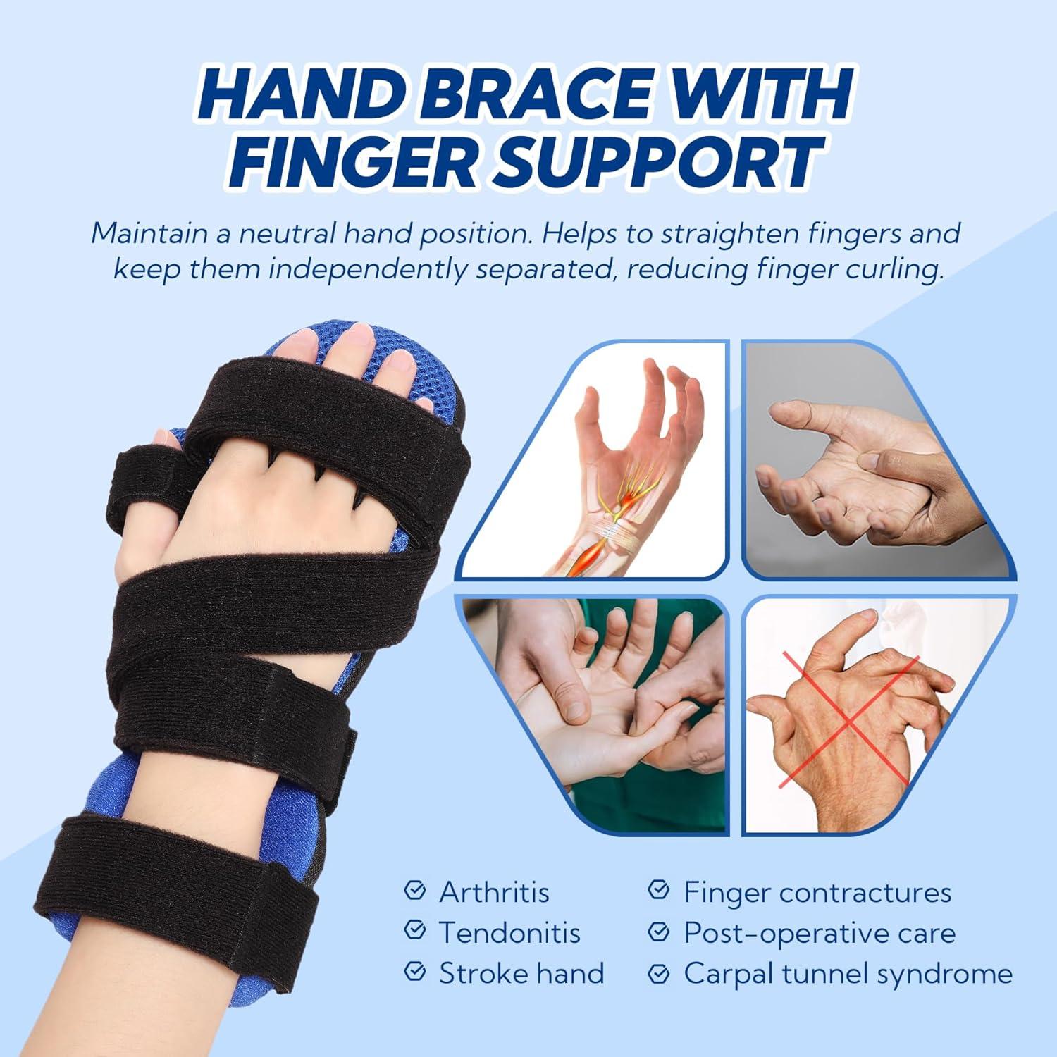 Resting Hand Splint & Night Brace for Carpal Tunnel Arthritis ...