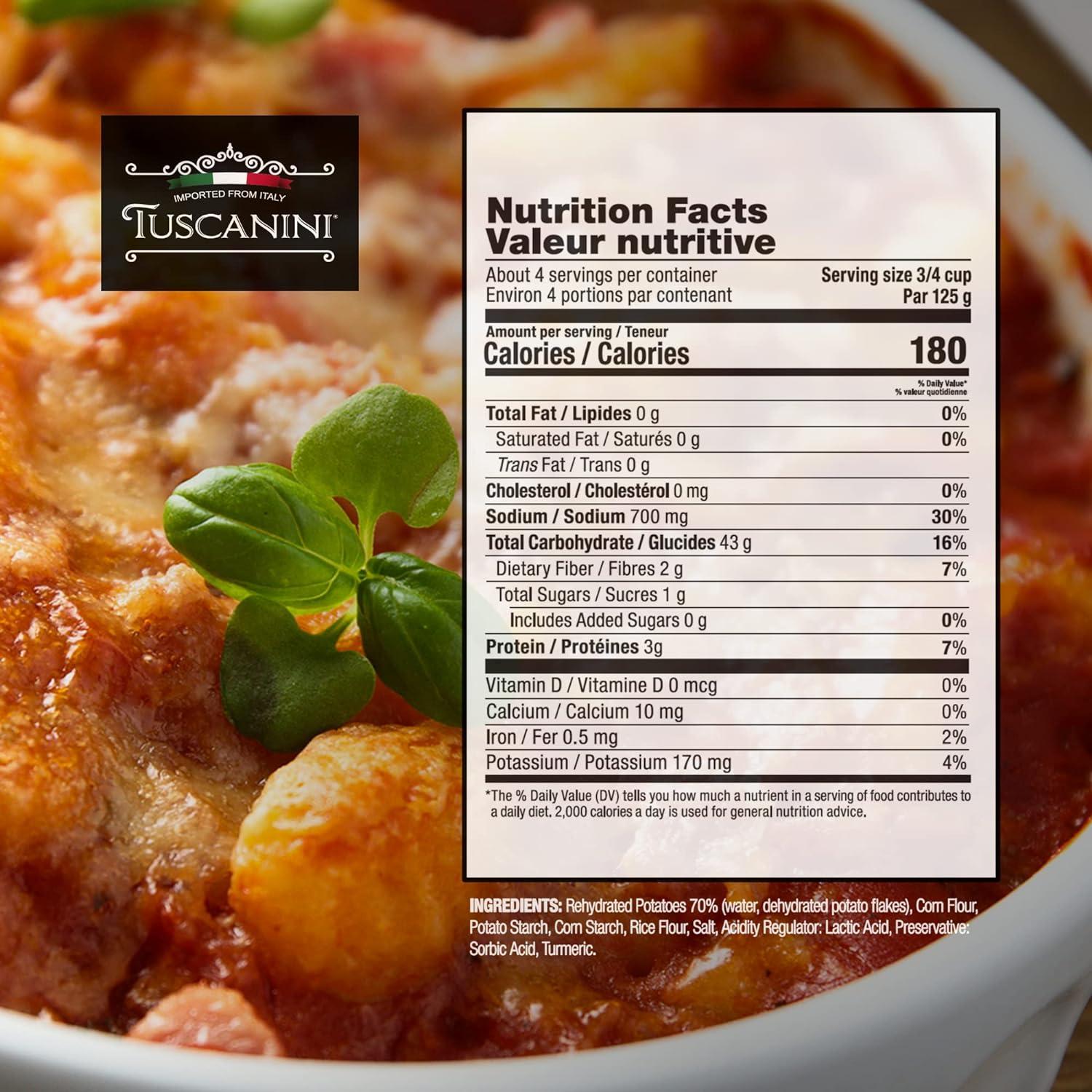 Tuscanini Gluten Free Potato Gnocchi 16oz (3 Pack) - Imported from ...